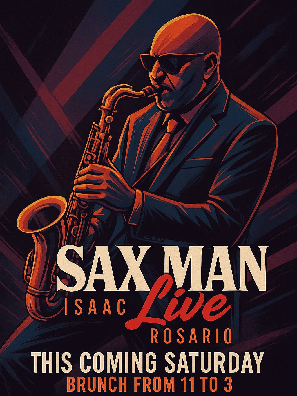 Sax Man Isaac Rosario at Storyville